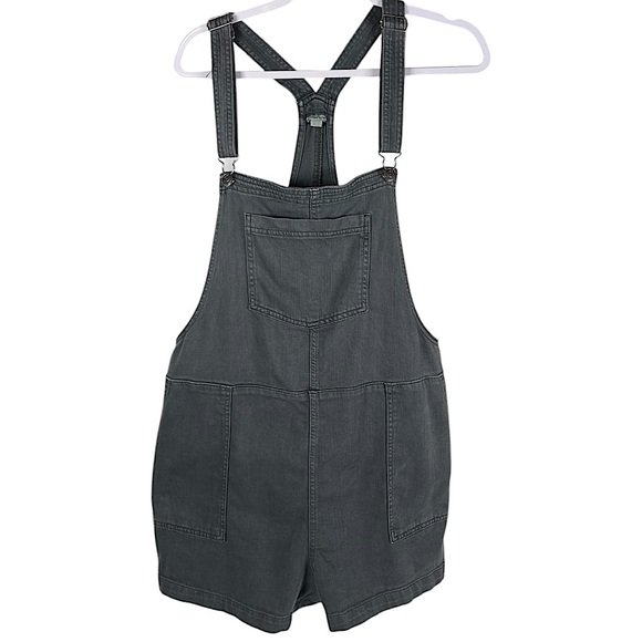 aerie | Jeans | Aerie Werk Play Washed Black Denim Shortalls Womens ...